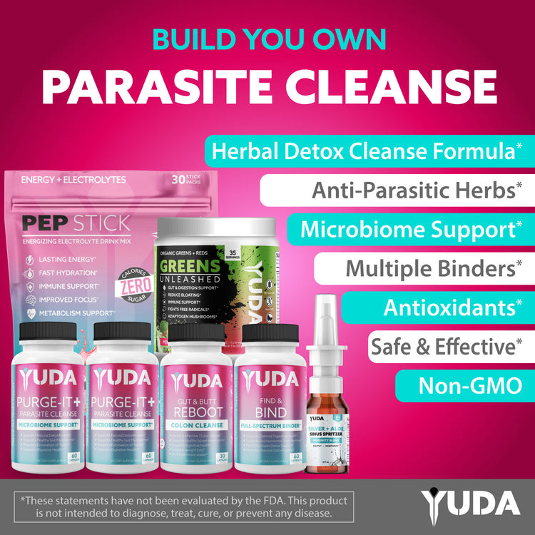 Parasite Cleanse, Mold Exposure, Binders, Probiotics, Silver | Judah